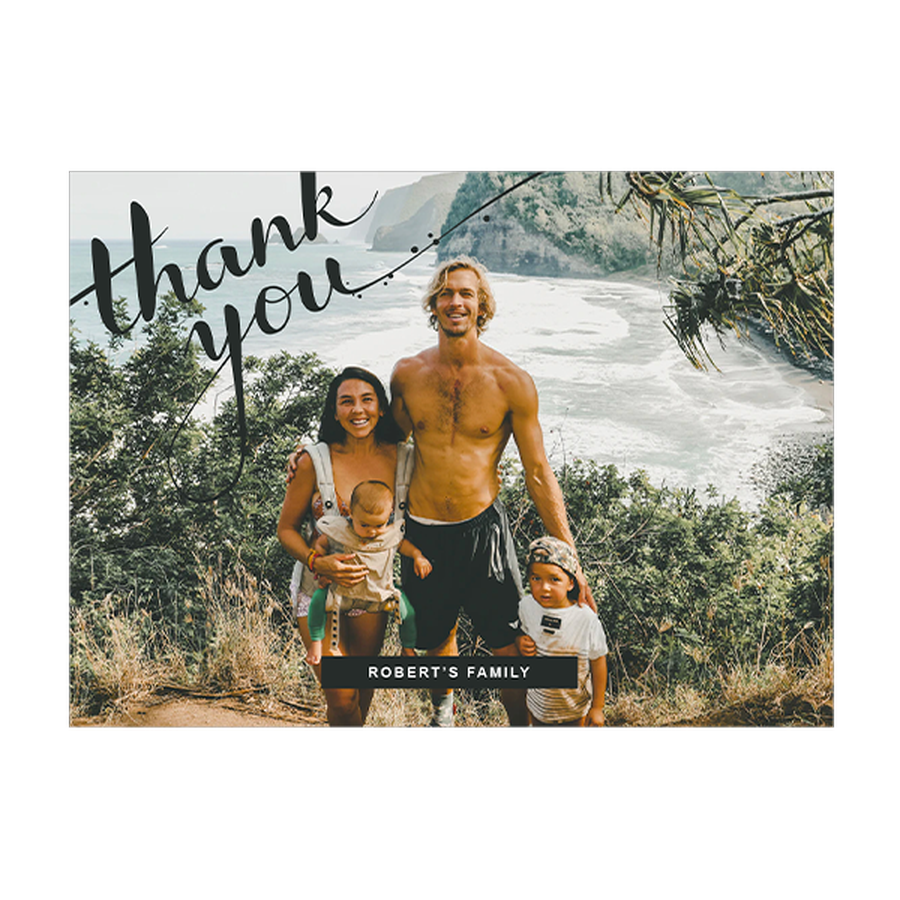 Thanks from the Fam Greeting Cards | Greeting Cards Printing