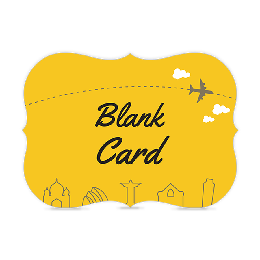 Blank Shaped Cards Cards | Greeting Cards | Australia