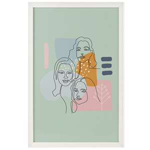 Life Line Drawing Framed Prints | Create Framed Prints Online ...