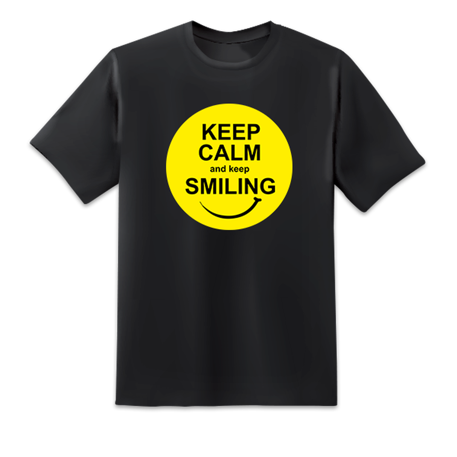Keep Smiling T-Shirts | Personalized T Shirts Online | Photobook
