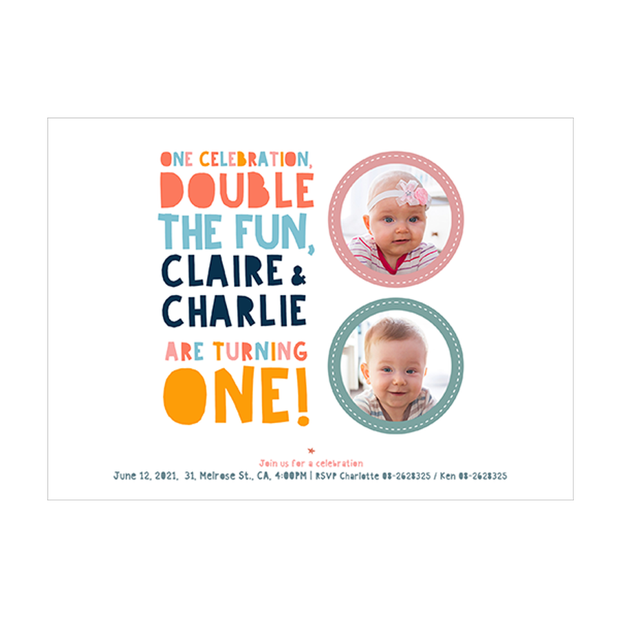 Double The Fun Cards | Greeting Cards | Worldwide