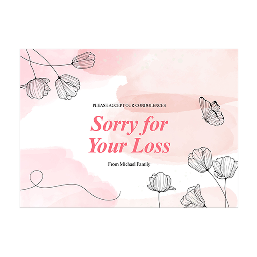 Sincerest Condolences Greeting Cards | Greeting Cards Canada