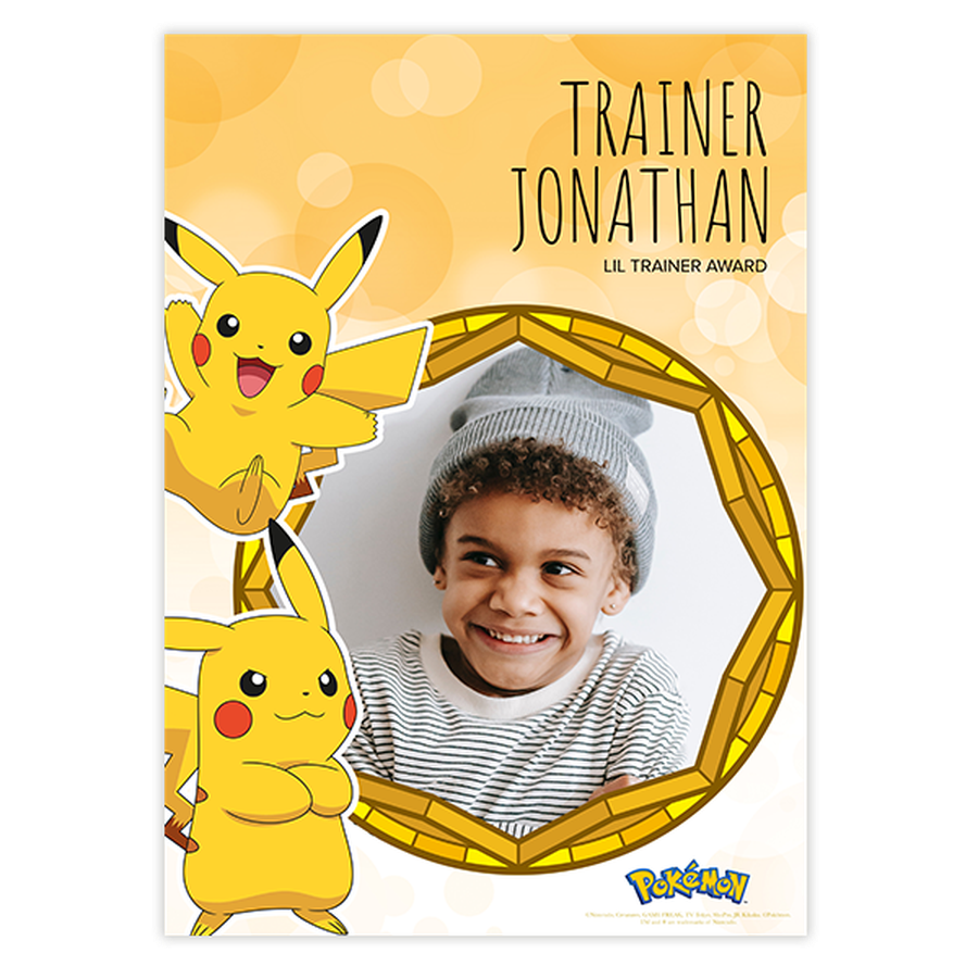 Pokémon - Pikachu Trainer Poster Prints | Create Poster Prints Online ...